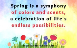 Cheerful Spring Quotes for Happiness, Fun and Joy